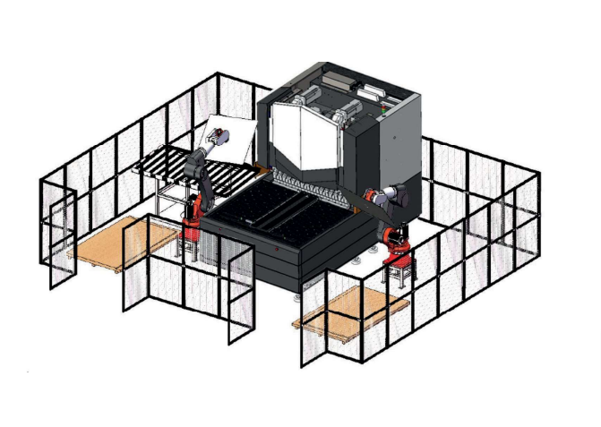 New Bescutter Omni Series 15 Axis Automatic Flexible Panel Bender (#4885)